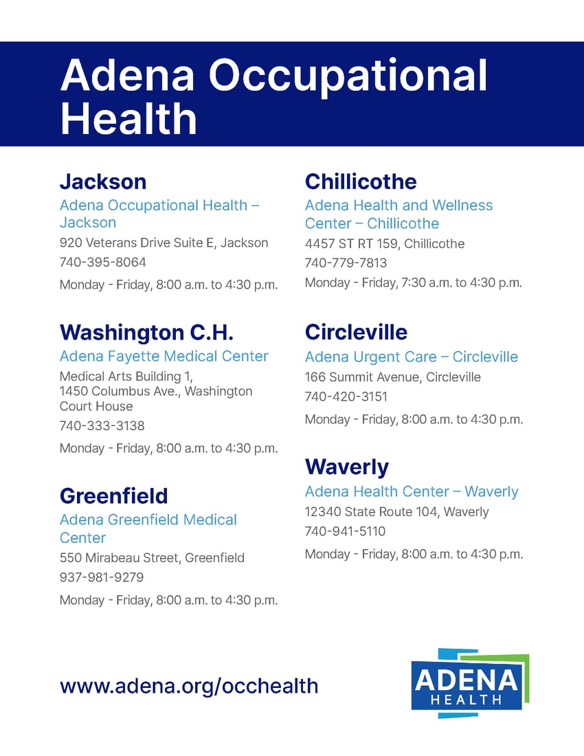 Adena Health Employee Resources | Workplace Resources for Employers